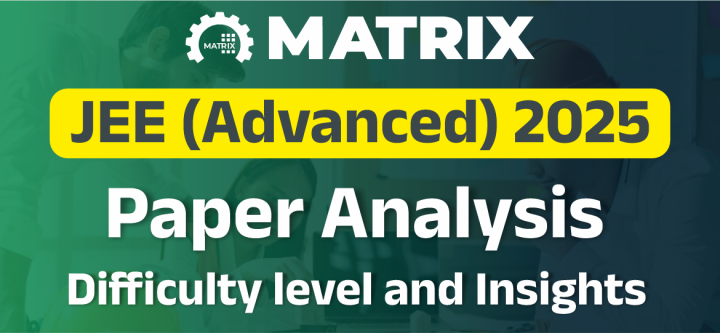 JEE Advanced Paper Analysis 2025 Matrix Academy Sikar