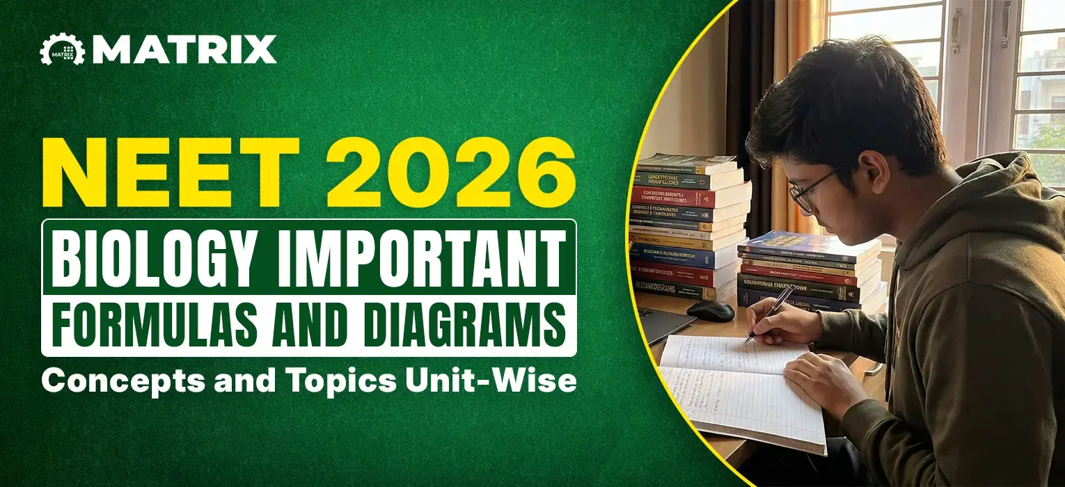NEET 2026 Biology Important Formulas and Diagrams: Concepts and Topics
